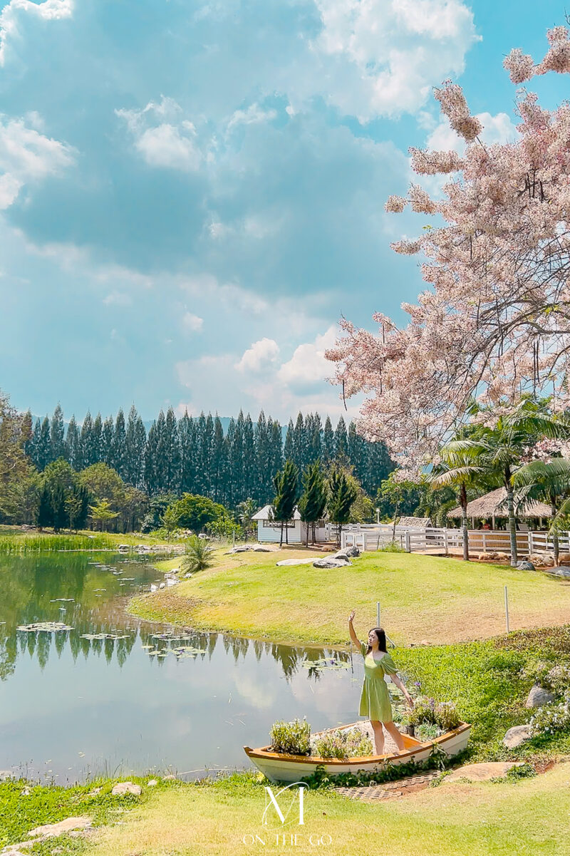 [泰國考艾] 置身油畫之中 秘境咖啡廳 BUCOLIC Khao Yai | 考艾必去景點推薦 - MC on the Go