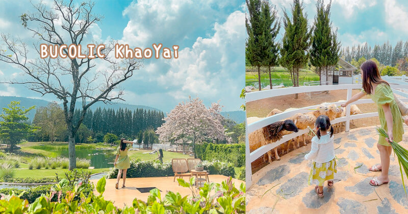 [泰國考艾] 置身油畫之中 秘境咖啡廳 BUCOLIC Khao Yai | 考艾必去景點推薦 - MC on the Go